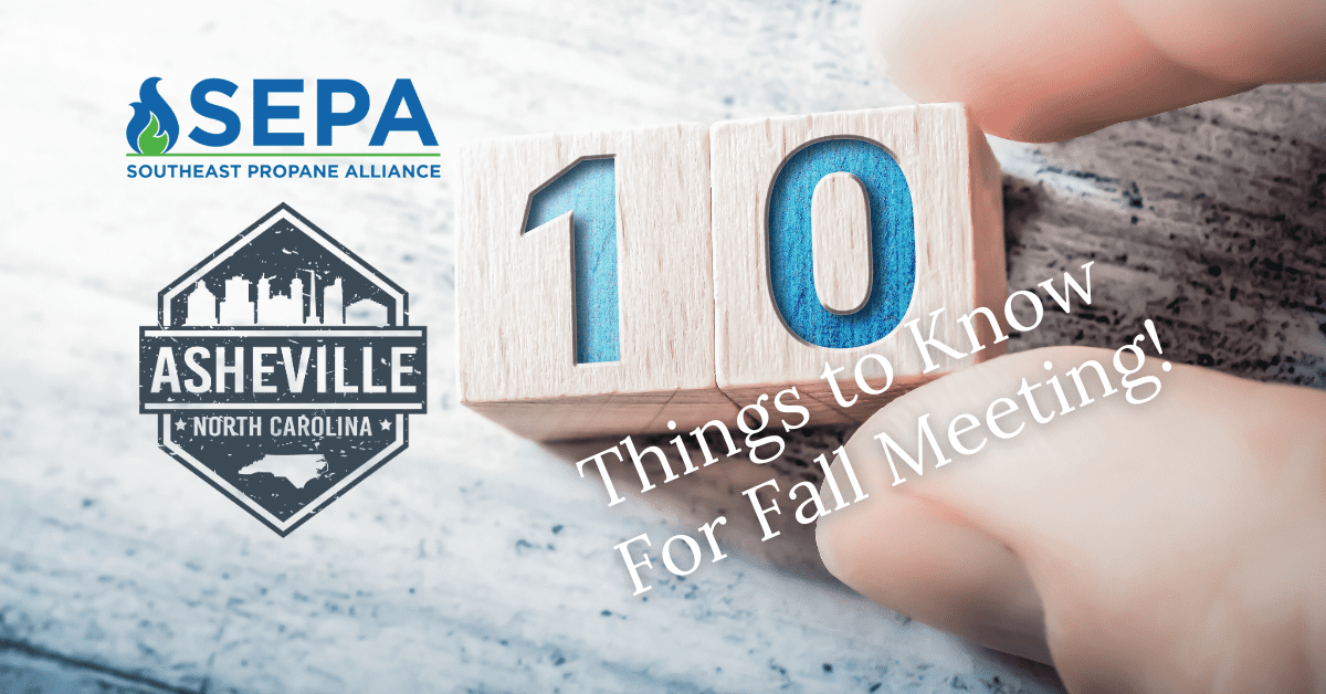 Top 10 Things to Know for the Fall Meeting in Asheville | Southeast ...